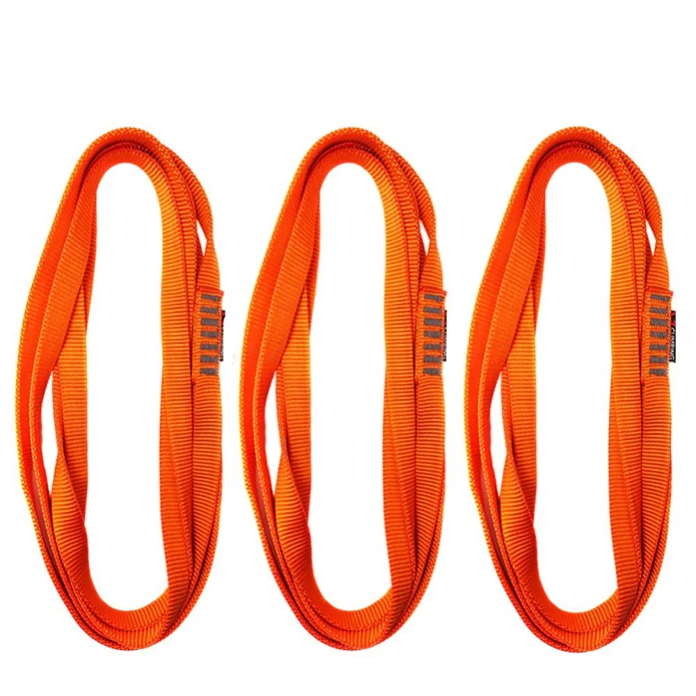 22kn 120cm / 60cm / 30cm Nylon Climbing Sling Rope Cord Ce / Uiaa ...