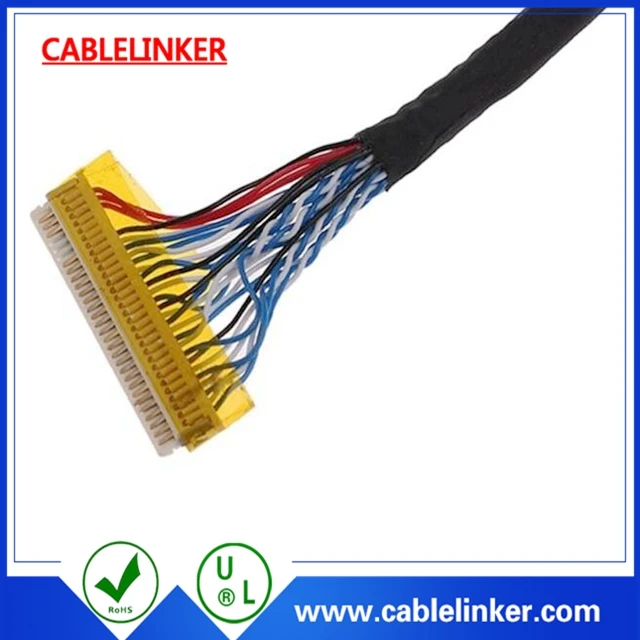 Lcd Screen Converter Cable Lvds Ribbon Cable - Buy Lvds Ribbon Cable ...