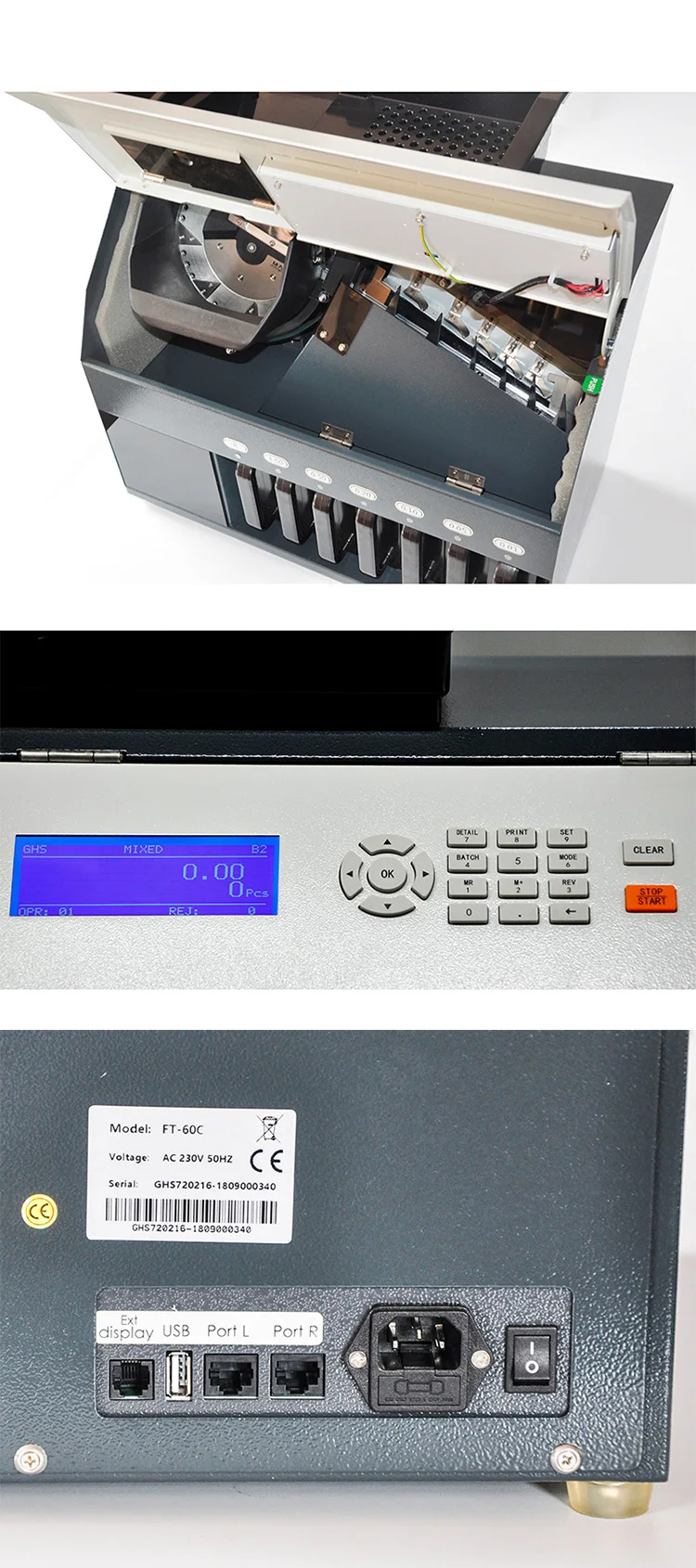 Professional Modern Design Bank Coin Counting Machines