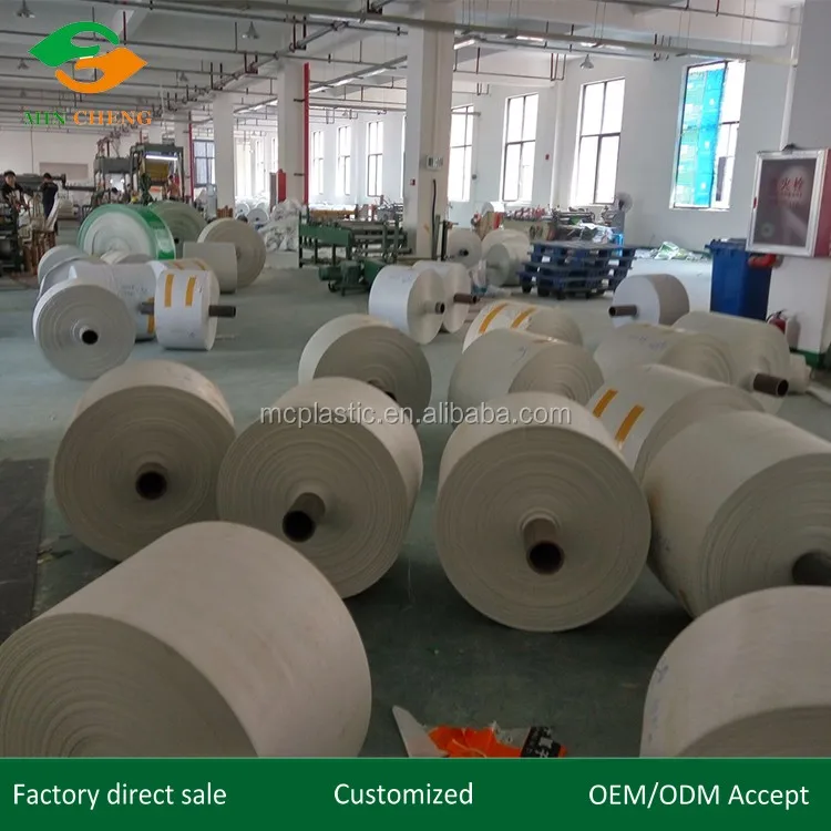 White Color Pp Woven Sack Roll - Buy Pp Woven Sack Roll Product on ...