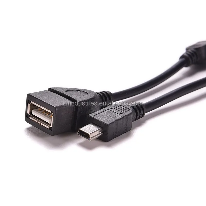 Usb Type A Female To Micro Usb Male & Female Micro Usb Y Splitter Cable ...