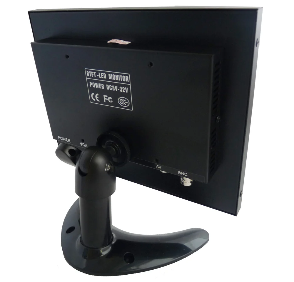 7 인치 CCTV LCD 모니터 7 "TFT LCD CCTV BNC 테스트 디스플레이 모니터 금속 케이스 7" LED CCTV ...