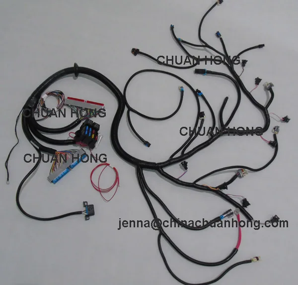 1997-2002 Ls1 Drive By Cable Standalone Wire Wiring Harness With T56 ...