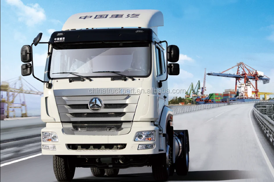 中国重汽 HOHAN 4x2 牵引车头重型拖拉机卡车| Alibaba.com