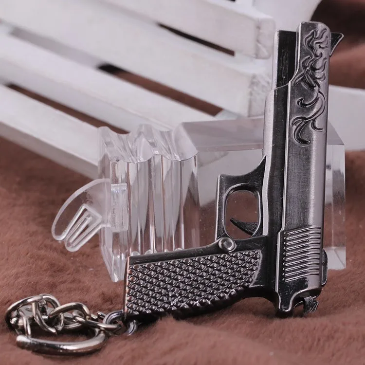 Hot Selling Mini Metal Gun Keychain - Buy Gun Keychain,Metal Gun ...