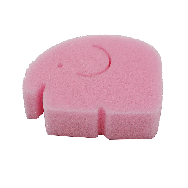2021 Hot Selling Baby Animal Customized Shape Bath Sponge Washing ...