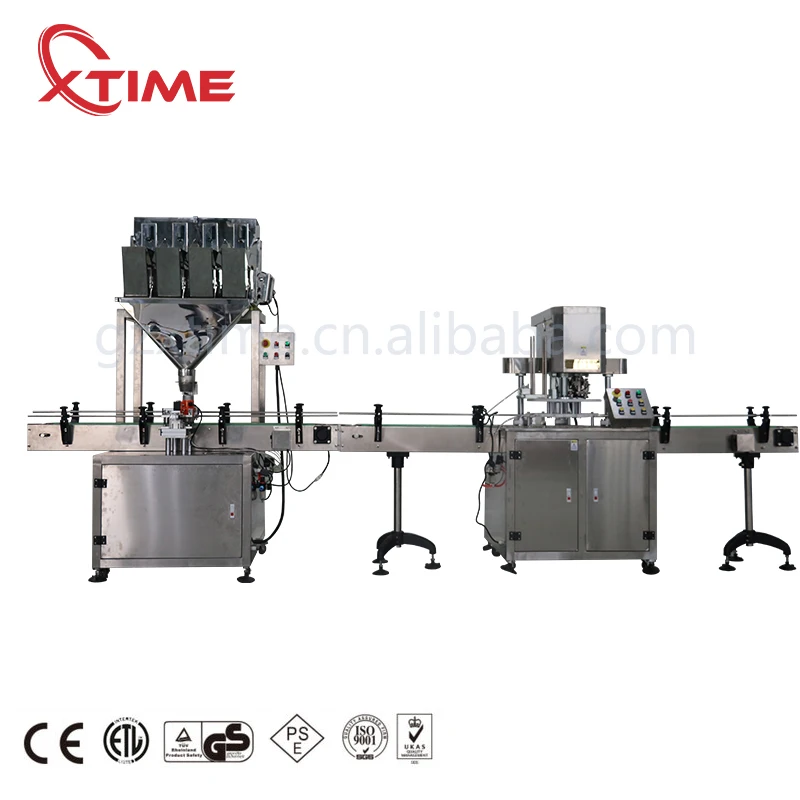 Hot Sealing Food Plastic Cans Closing Machine Automatic Plastic Bottle ...