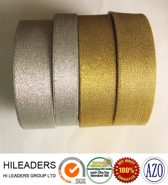 Mr821 Decorative Metallic Ribbon Metallic Glitter Ribbon - Buy ...