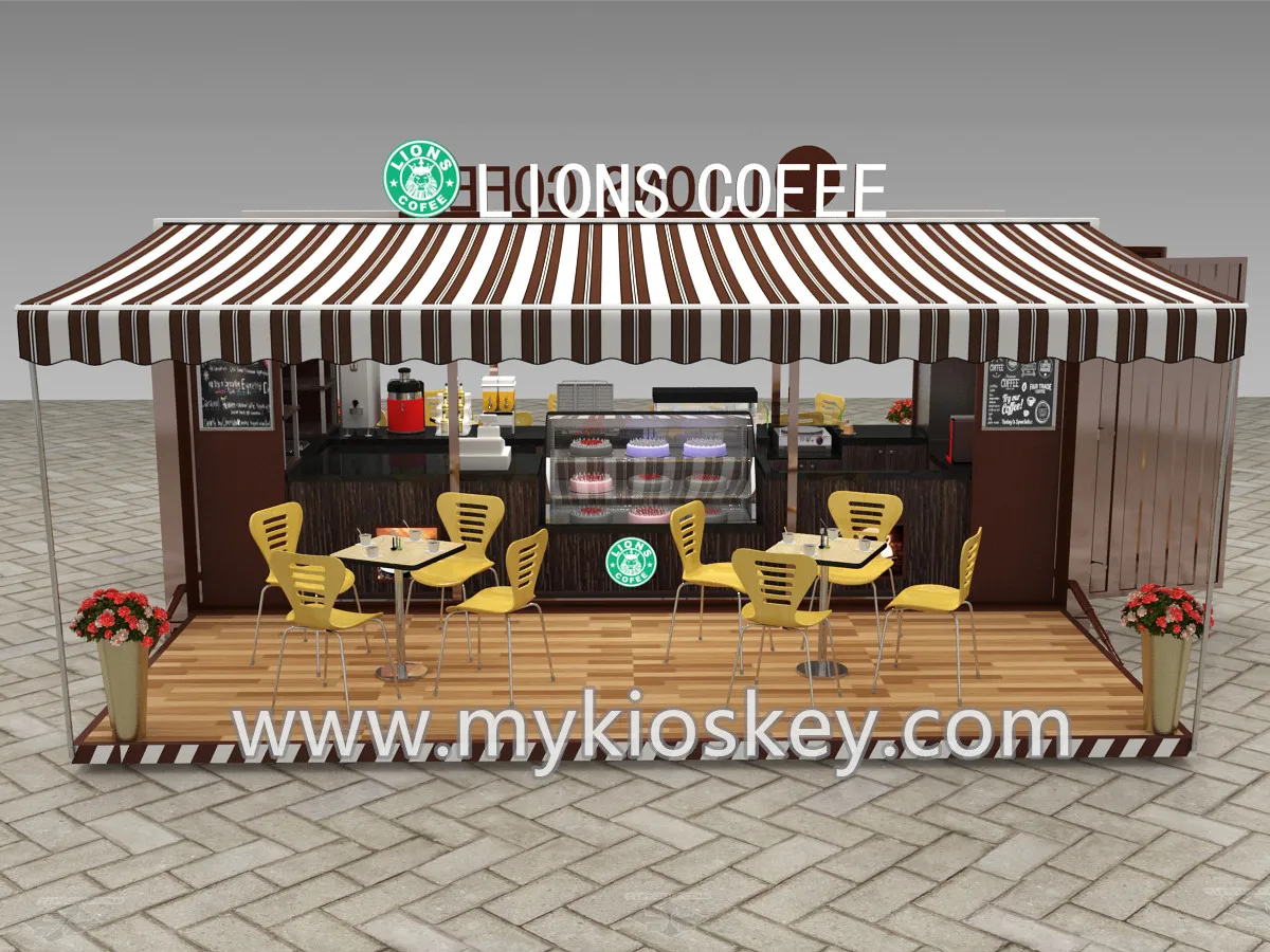 Custom Coffee Shop Container Design - Modern & Fashionable