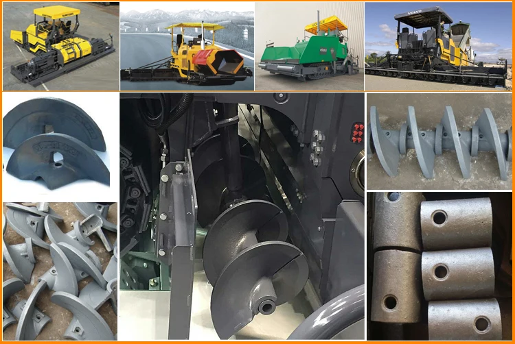 Asphalt Paver Parts/ Customized Abg Asphalt Paver Spare Parts For Sale ...