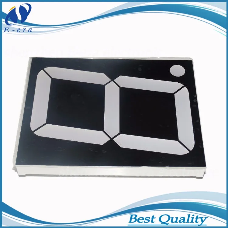 5 Inch 7 Segment LED Display - Red, 18mm Pixels, Indoor