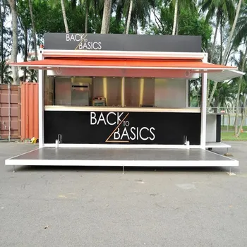 Luxury Portable Durable Modular Stall Steel Tiny Kiosk Durable Cheap ...