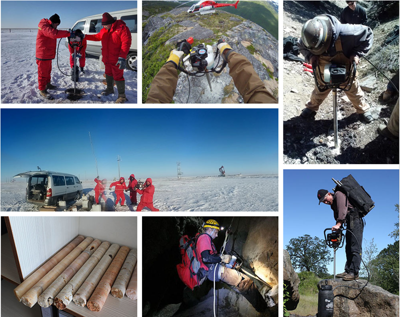 High Efficiency Backpack Portable Core Sampling Drill/rock Drill for ...