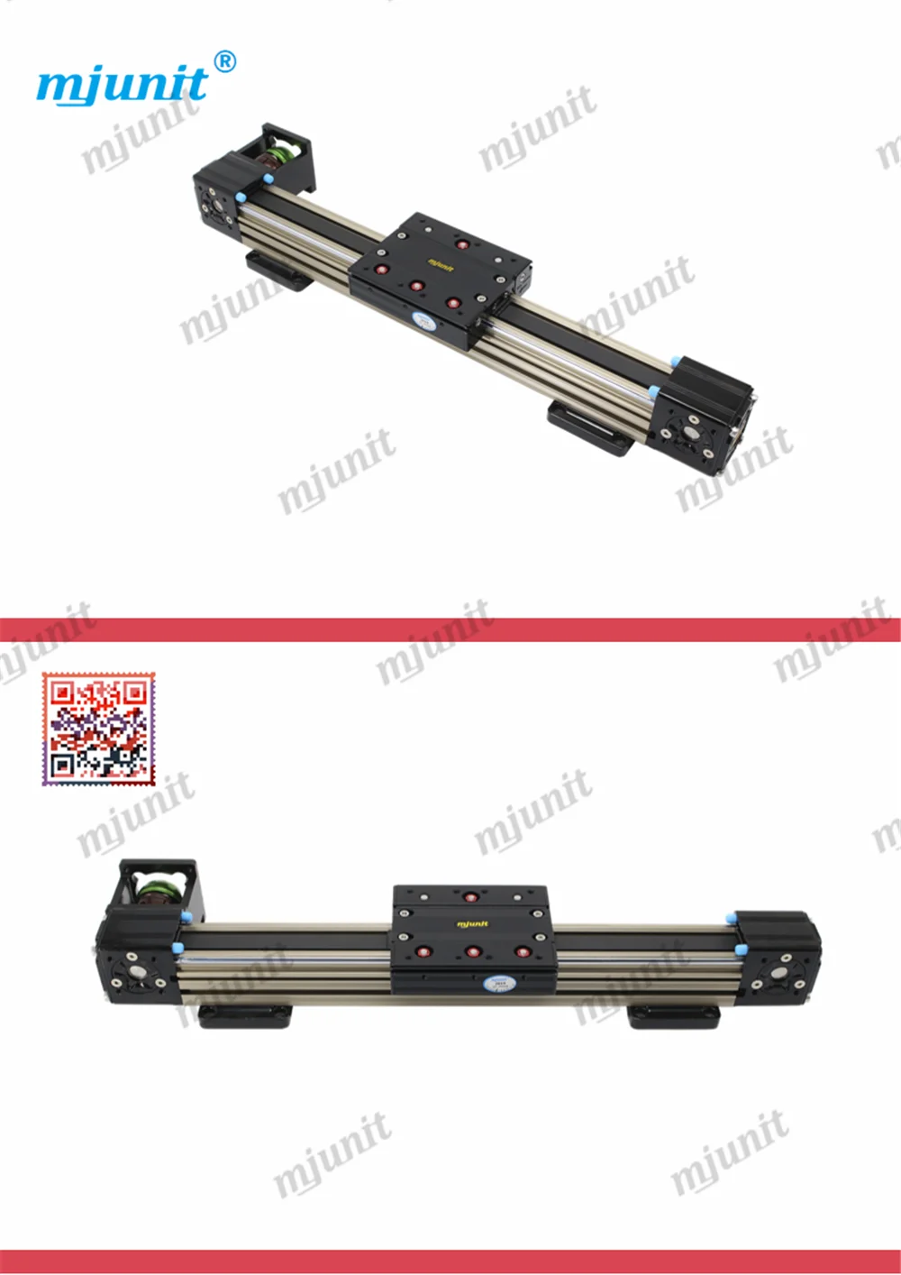 Mjunit Linear Guide With Belt Drive Linear Actuator Linear Actuator ...