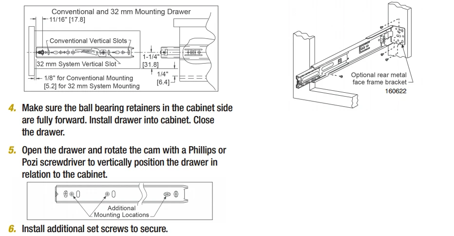 53mm Soft Close Heavy Duty Drawer Slides - Buy Heavy Duty Draw Slides ...
