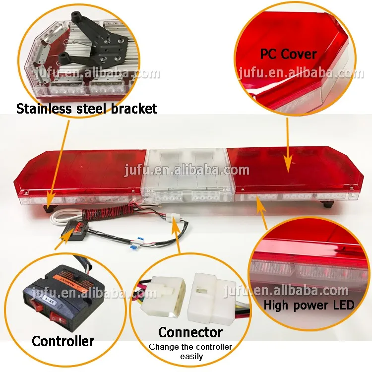 47inch 88w Fire Truck Light Tower Trailer Construction Vehicles Warning ...