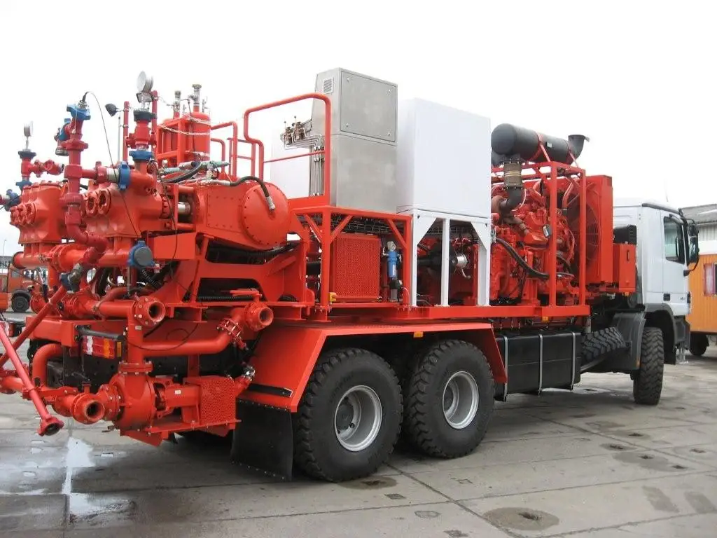 600 Type Truck Mounted Single Pump Cementing Unit - DYQX Petro