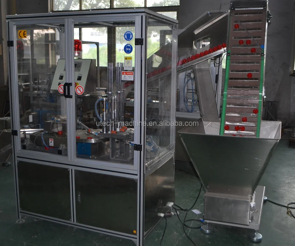 Full Automatic Double Aluminum Foil Liner Cap Inserting Lining Wadding Machine Price - Buy ...