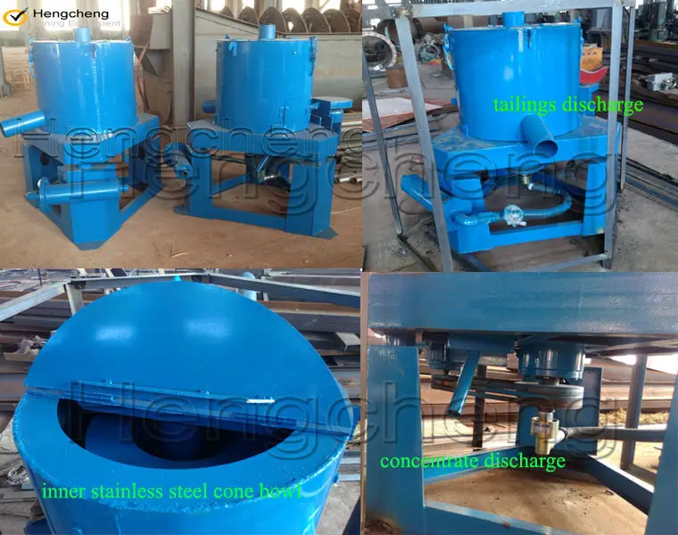 99% Recovery Knelson Falcon Concentrator In Rock Gold Processing Plant ...