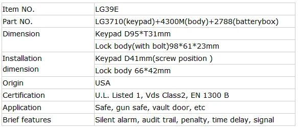 Website Business Electronic Keypad Combination Safe Bank Atm Lock ...