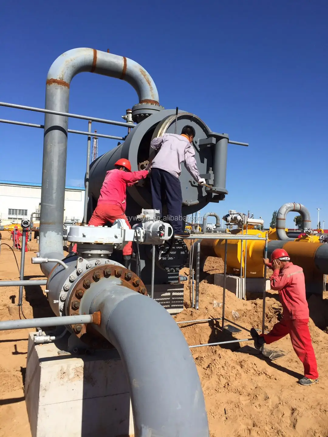 Band Locking Ring Quick Opening Fast Door Closure of Oil/gas Pipeline