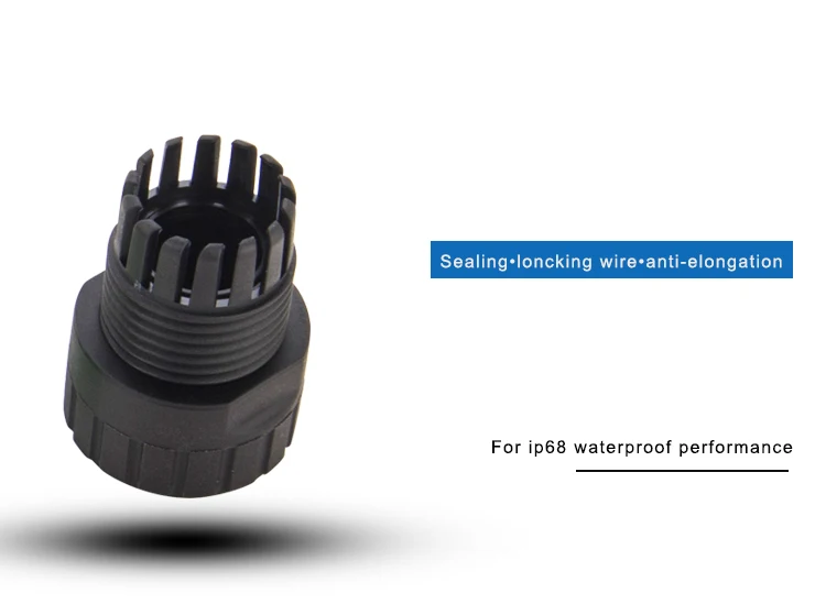 3 Pin 4 Pin Power Electrical Joint Wire Ip68 Waterproof Connector - Buy ...