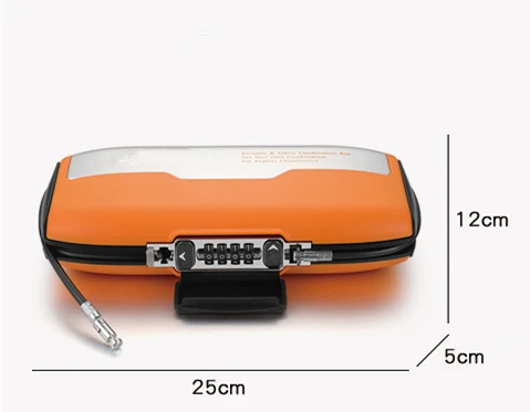 Storage Box Safe Wallet With Combination Lock Set Your Own Combination ...