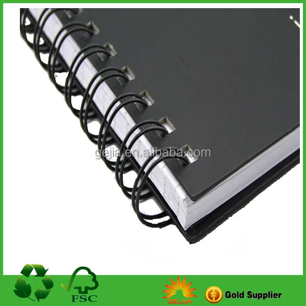 Manufacturer Customization Rubber Band Coil Notebook Wire-o Diary ...