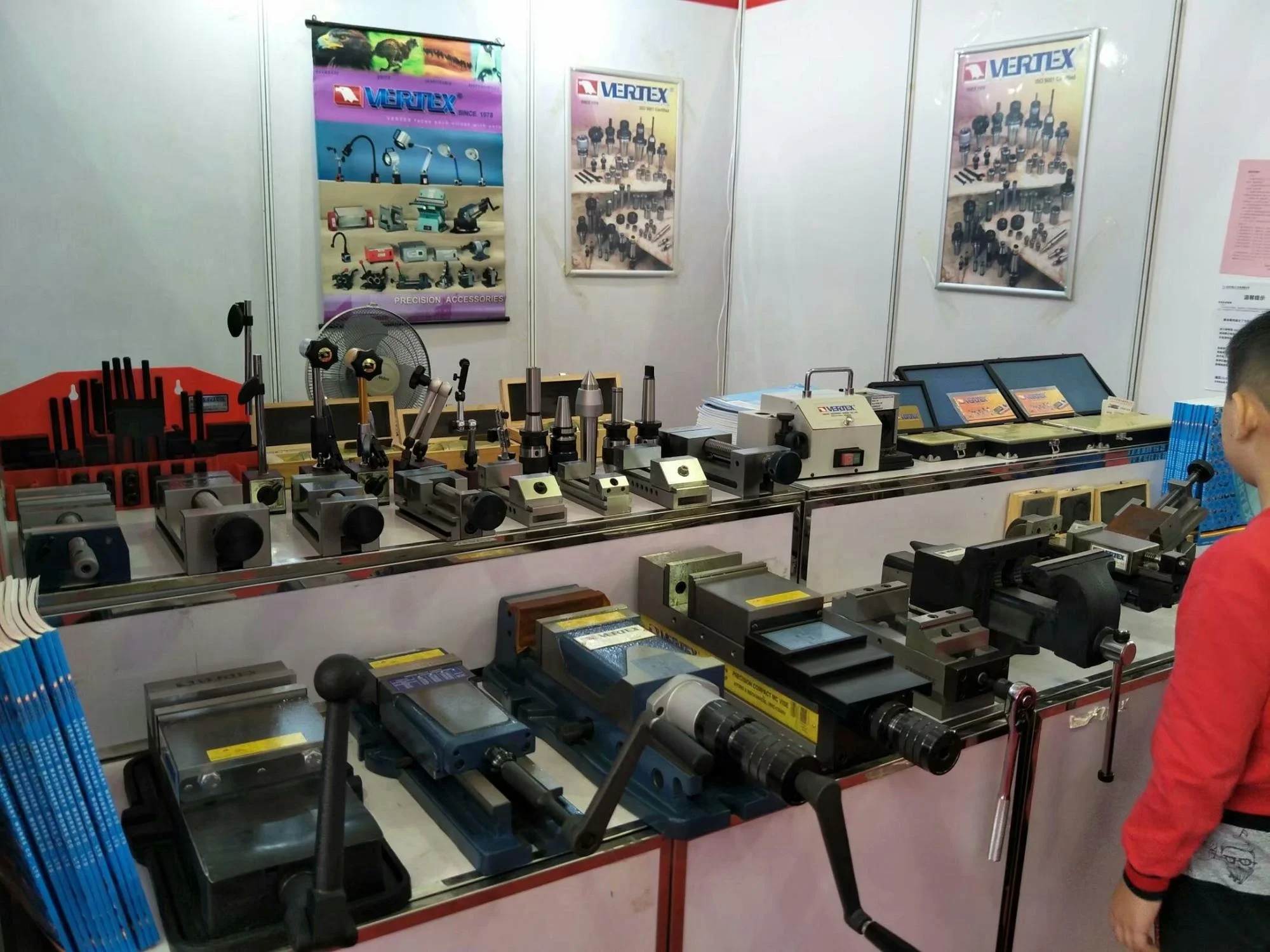 VERTEX VMC-160HV Precision CNC Vise - Hydraulic Clamping