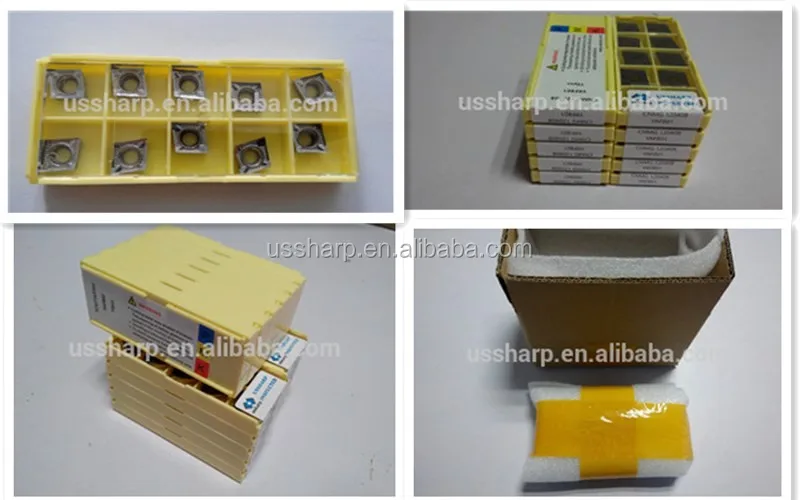 Ussharp Tungsten Carbide Inserts P3200-D08 for Milling