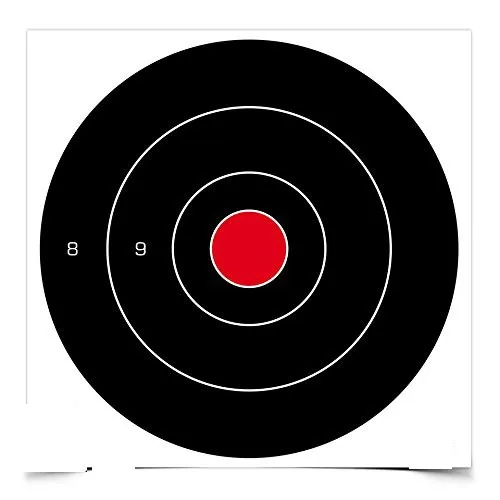 Target Peluru Bulat-target Tembak Percikan-senapan-pistol-airsoft ...