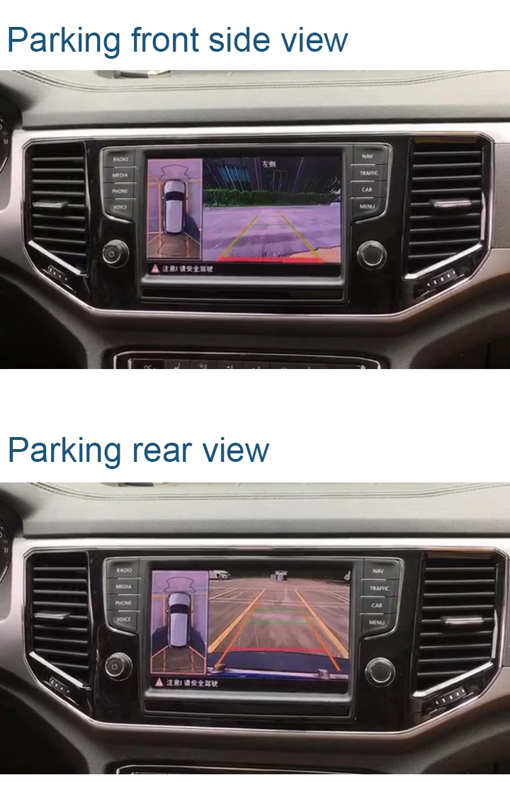 360 Degree Left Right Front Rear Hd Camera All Around View Monitor ...