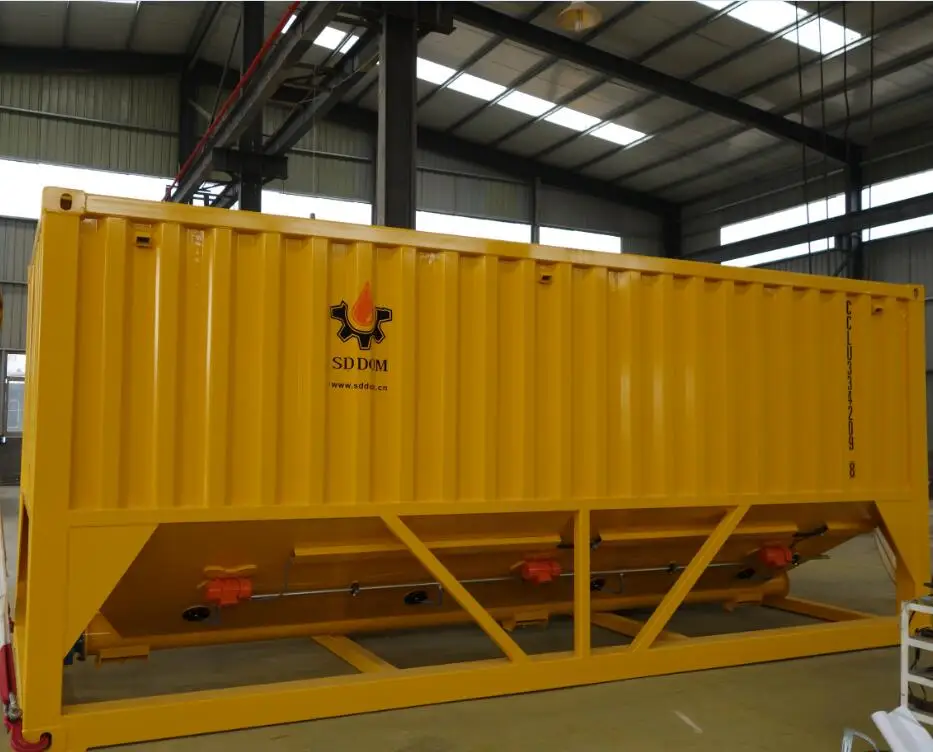 Horizontal Cement Container Type Silo For Concrete Mixing Plant - Buy ...