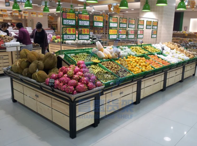 Fresh Produce And Fruit Display Shelf - Buy Produce Display,Produce ...