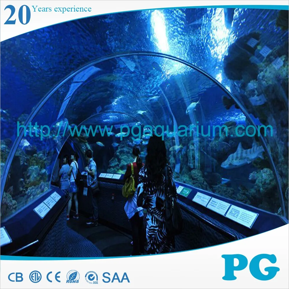 Large Acrylic Aquarium Tank Tunnel