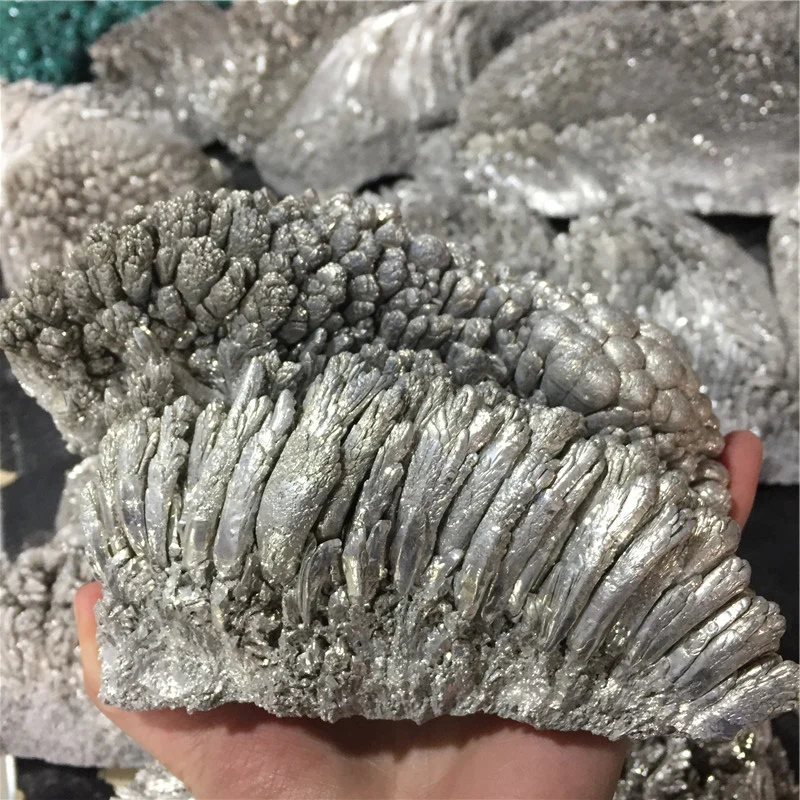 Wholesale Natural Mineral Silver Ore Magnesium Crystal Stone