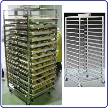 Stainless Steel Baking Trolley - Buy Trolley For Bakery,Bakery Rack ...