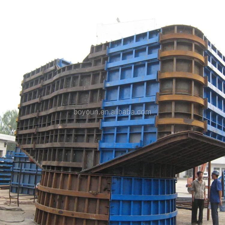 Round Steel Column Precast Concrete Peri Pier Formwork System