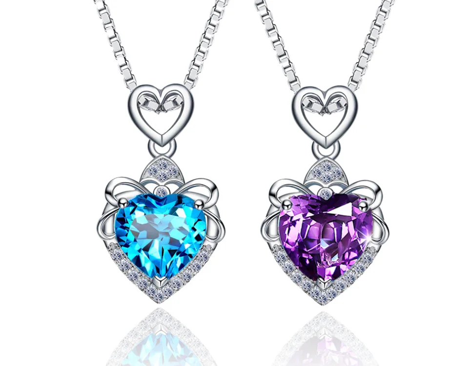 Broken Heart Pendant Necklace Jewelry Silver Wholesale Free Shipping ...