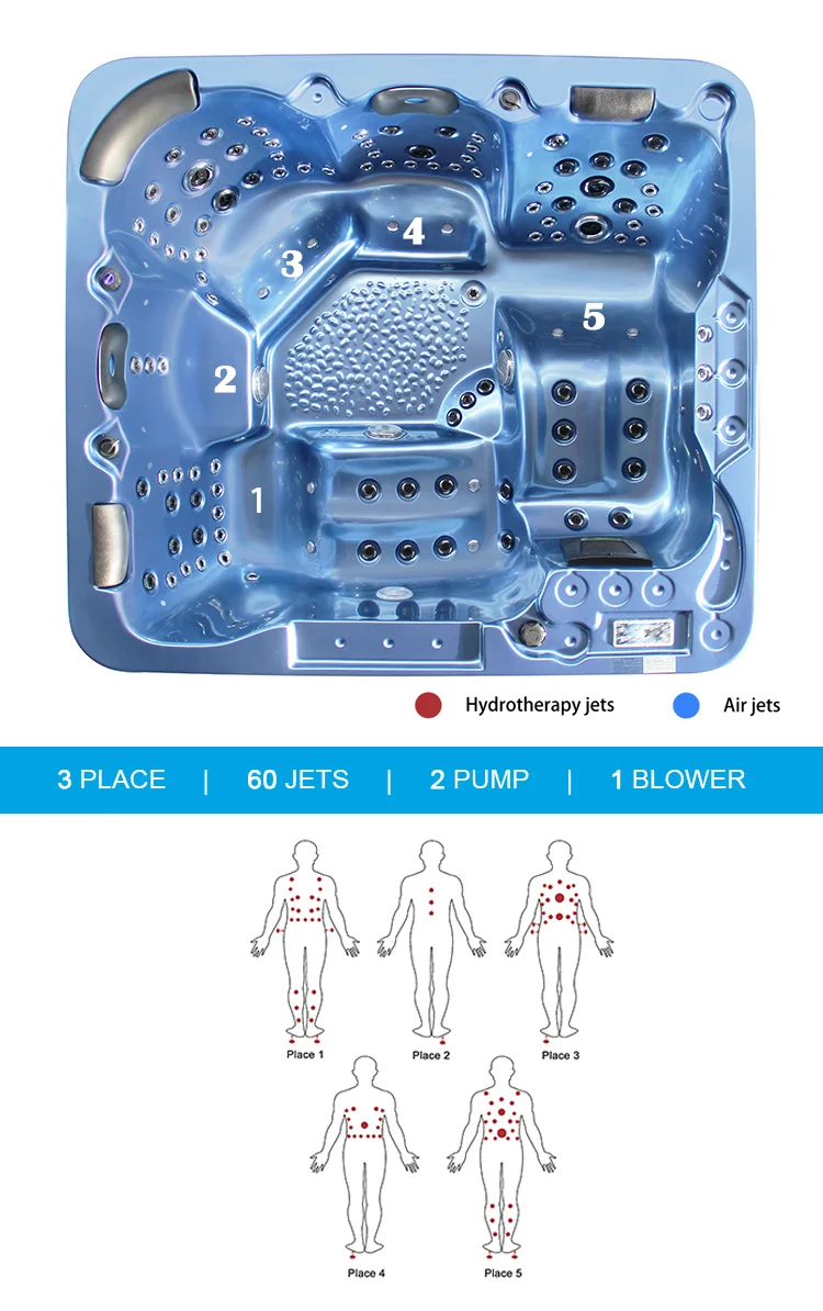 Shoulder Neck Massage Jets Whirlpool Spa - Buy Jets Whirlpool Spa,Neck ...