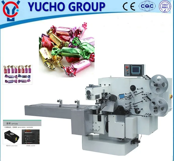 Automatic Chocolate Double Twist Machine Candy Twist Wrapping Packing ...