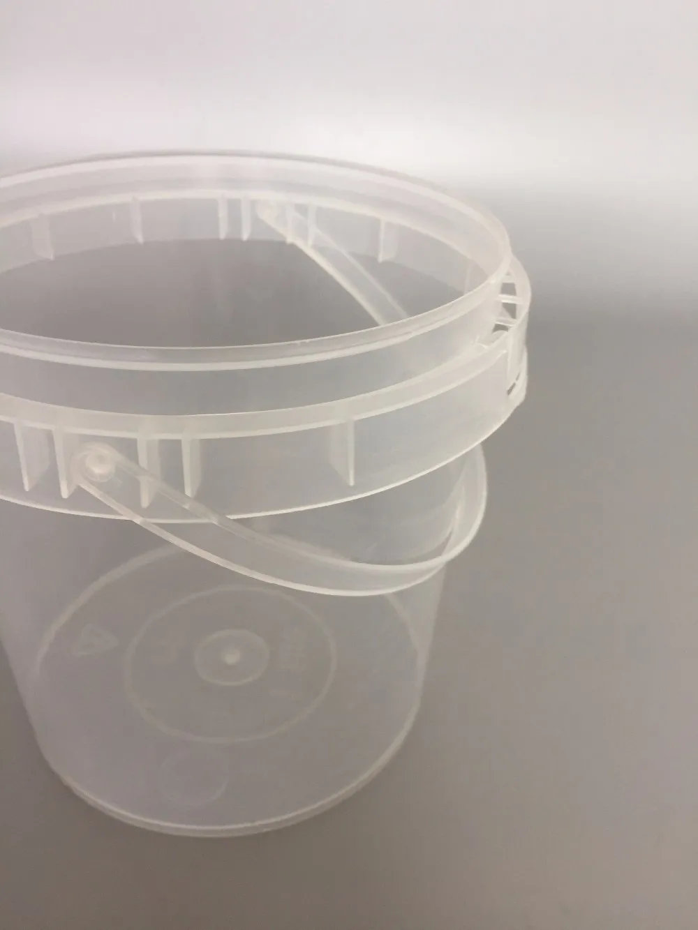 1litre Clear Plastic Pail With Lids Food Grade - Buy 1litre Food Grade ...