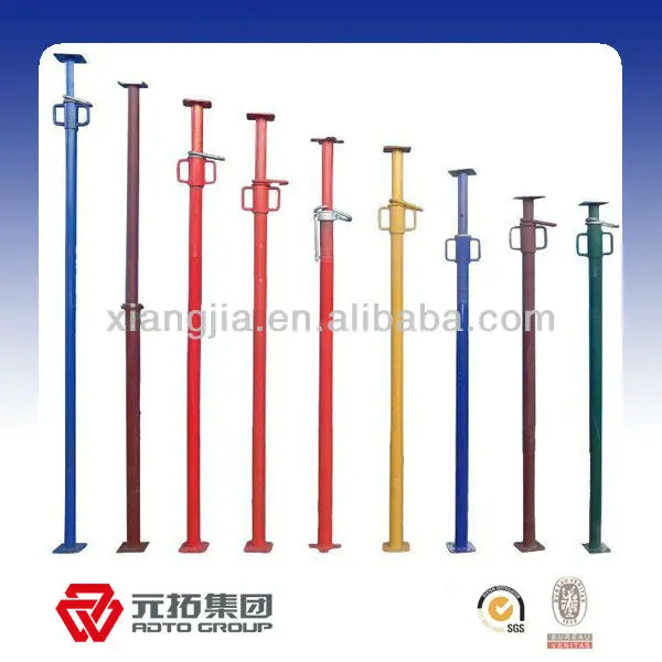 Durable and Adjustable Steel Prop Accessories for Scaffolding