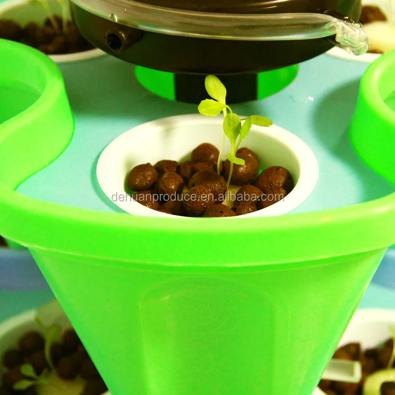 Hydroponic Stackable Plastic Garden Pots Planter - Buy Planter,Garden ...