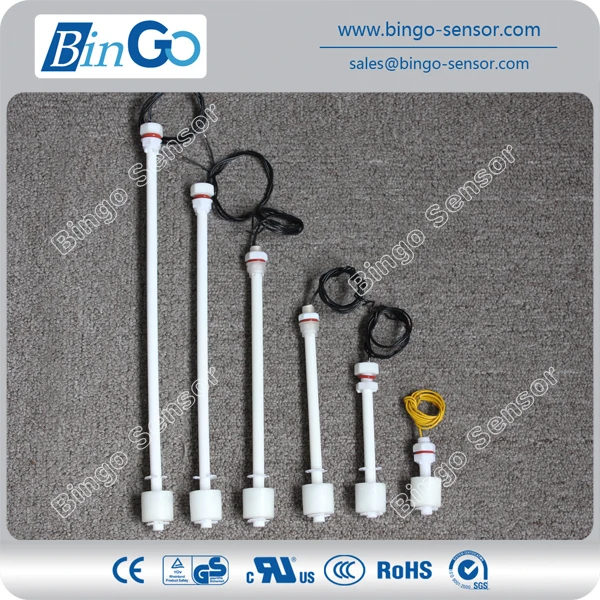 Pp/pvdf Single Point Vertical Type Water Float Switch - Buy Water Float ...