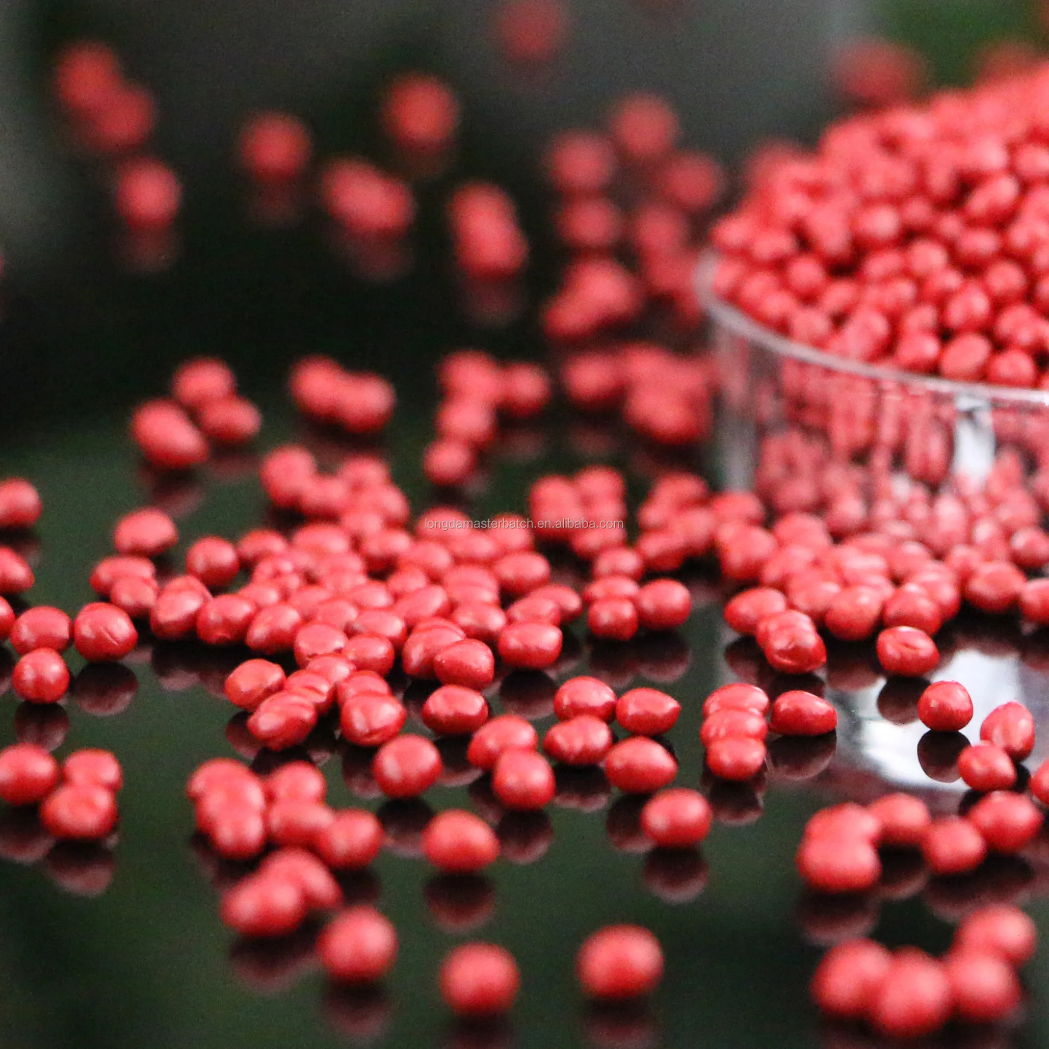 Concentrados de Color rojo masterbatch, fabricante de Masterbatch a bajo precio