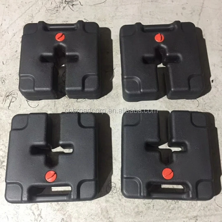 38x38cm Black Plastic Water Filled Base for Folding Canopy Tent ...