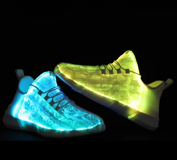 Customized Light Up Upper Led Running Shoes For Kids - Buy Led Sneaker ...