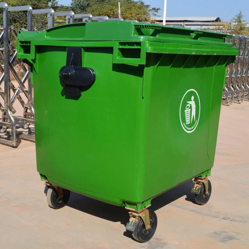 Mobile Waste Container 1100L - Durable & Sustainable