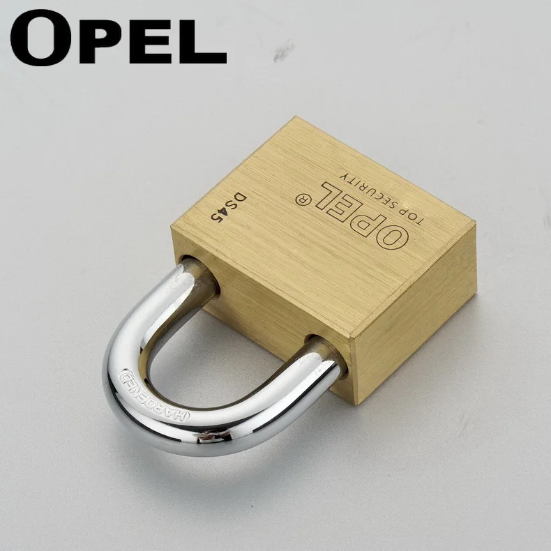 Opel Anti Rust Top Security Square Brass Uncuttable Rekeyable Solex ...